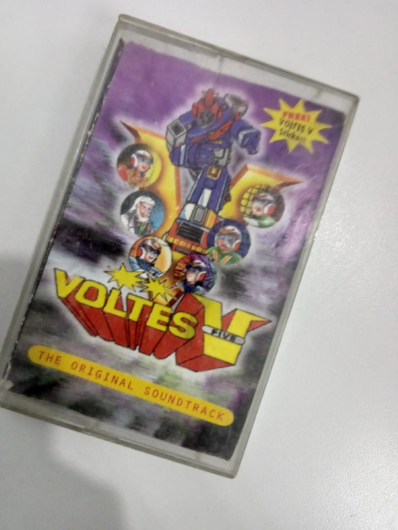 Voltes V The Original Soundtrack Cassette Tape, Hobbies & Toys ...