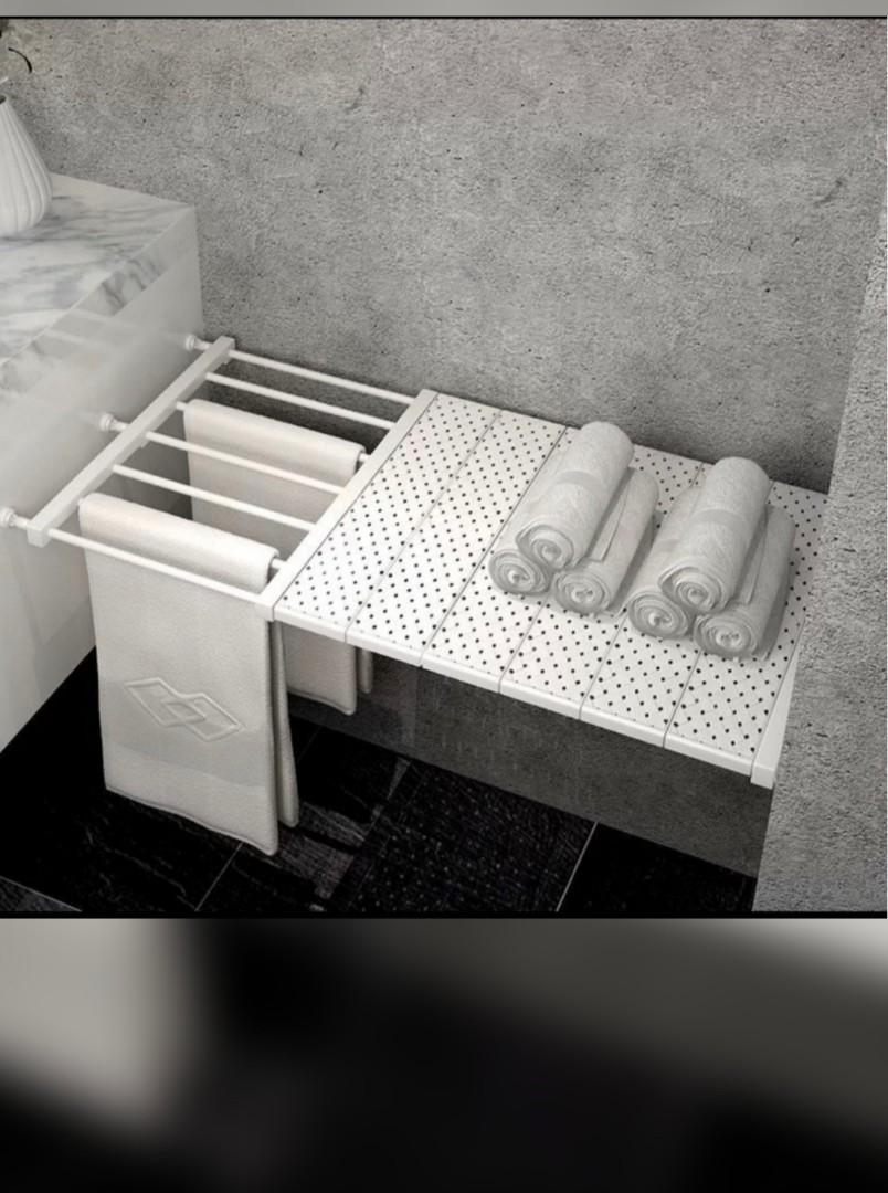 Wardrobe extender rack, Furniture & Home Living, Furniture, Shelves ...