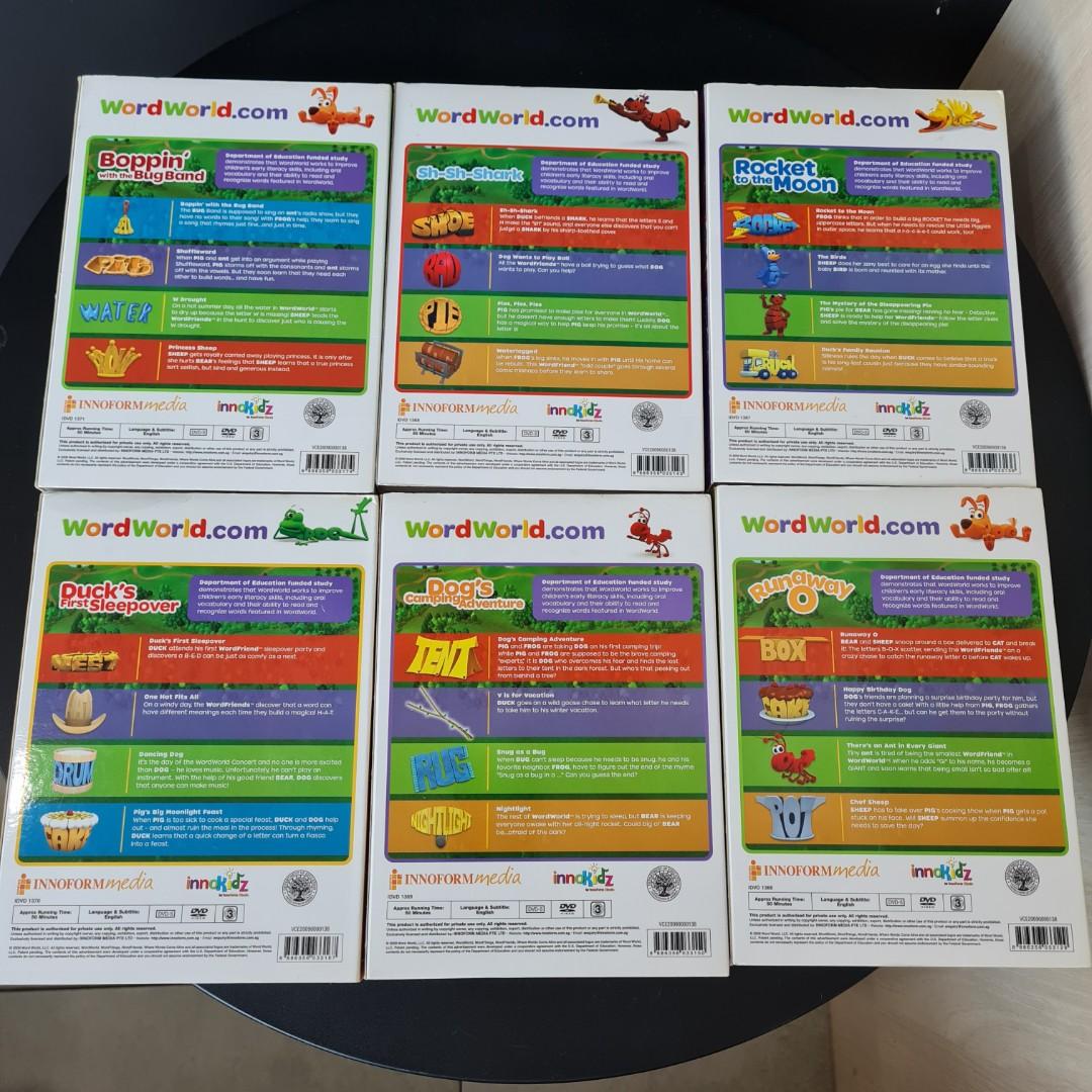 Word World DVD series, Hobbies & Toys, Music & Media, CDs & DVDs on ...