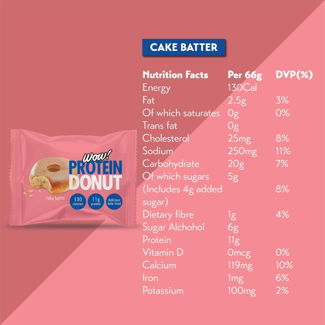 WOW! Protein Donuts (Box of 6) ( UP:$33 ), Health & Nutrition, Health ...