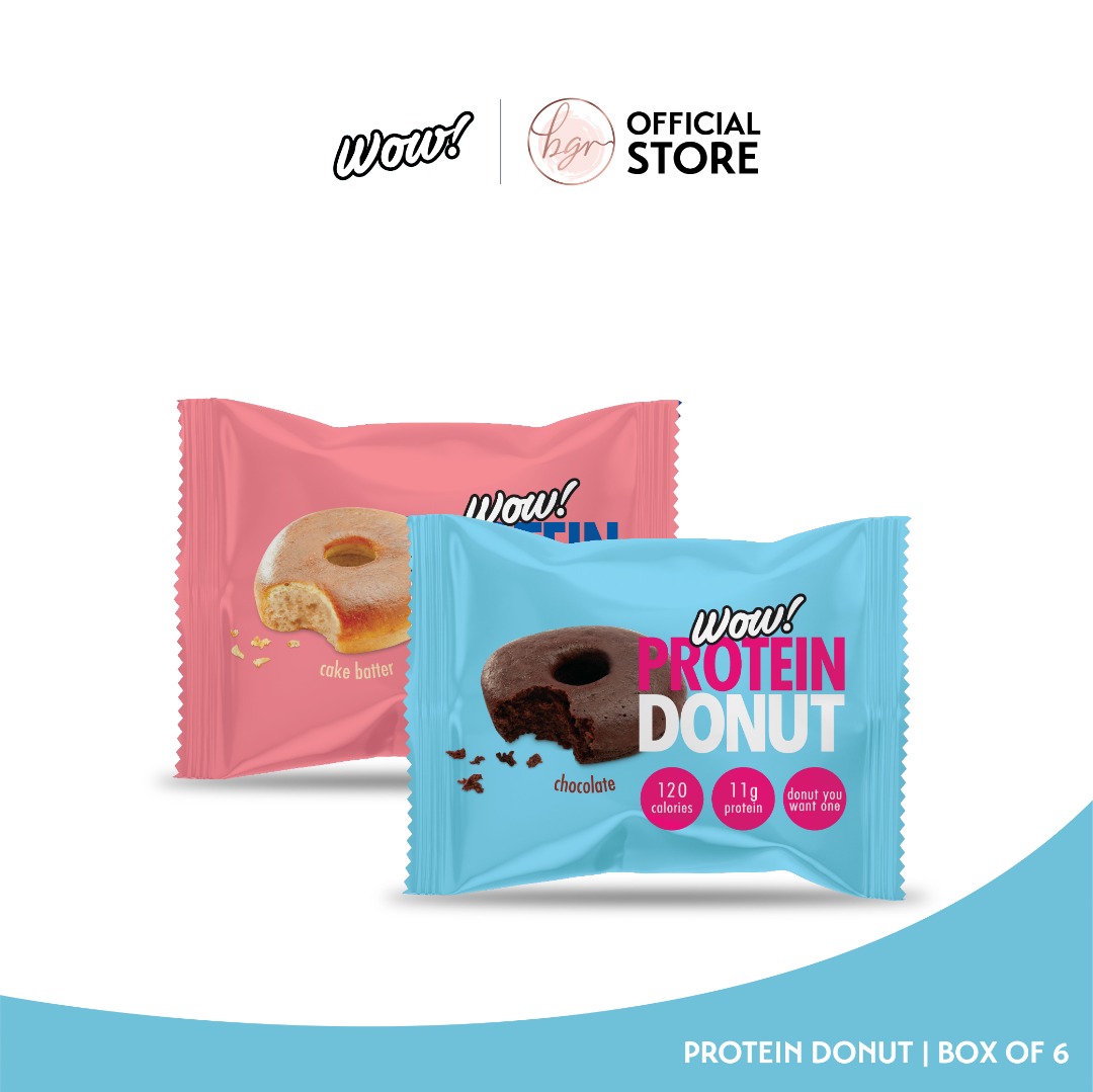 WOW! Protein Donuts (Box of 6) ( UP:$33 ), Health & Nutrition, Health Supplements, Sports ...