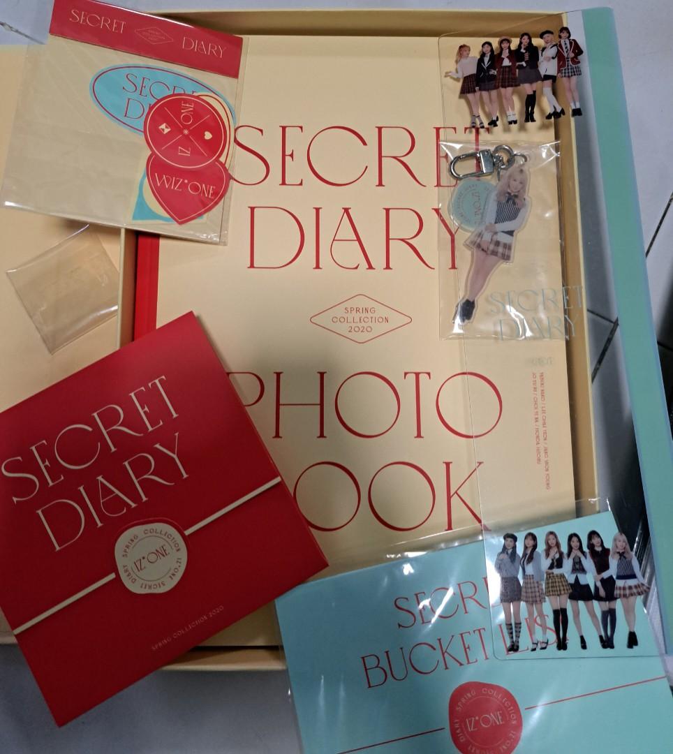 wts lfb IZONE Secret Diary 2020 Photobook set photocards, Hobbies ...