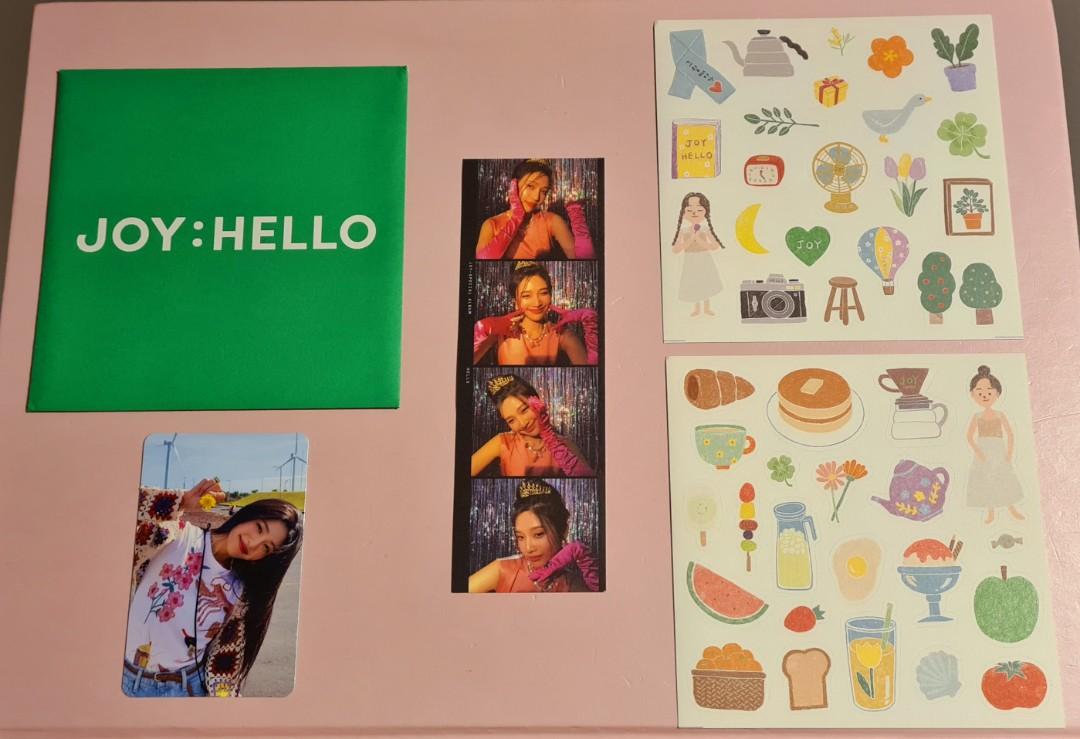 [wts/lfb] red velvet joy hello special solo album - photobook version ...