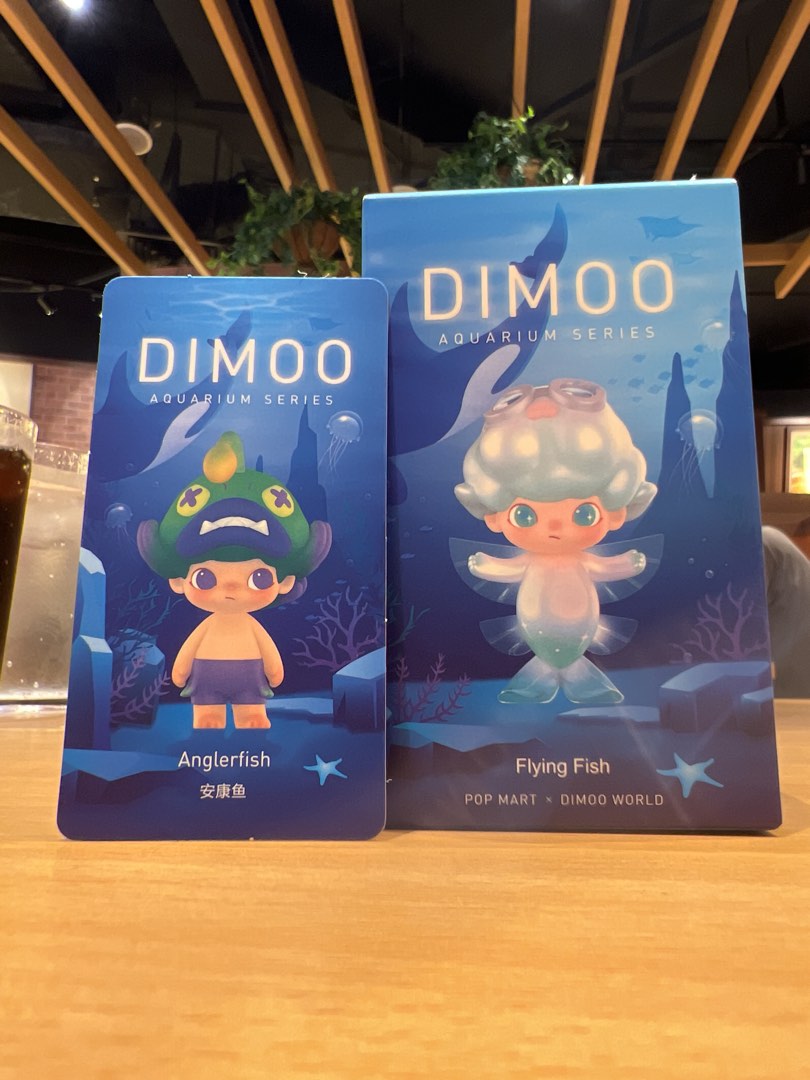 WTT Dimoo aquarium Anglerfish, Hobbies & Toys, Toys & Games on Carousell