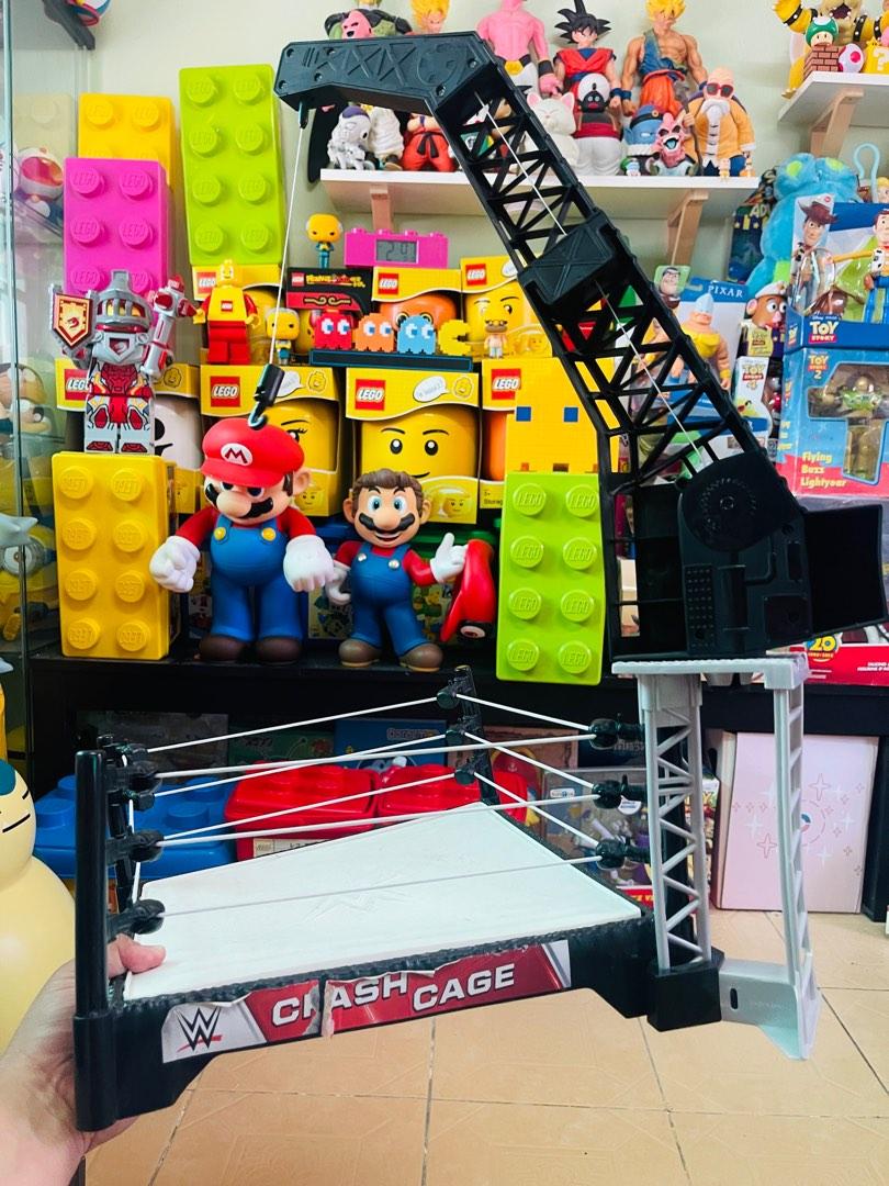 Wwe wrestling ring crush cage mattel, Hobbies & Toys, Toys & Games on ...