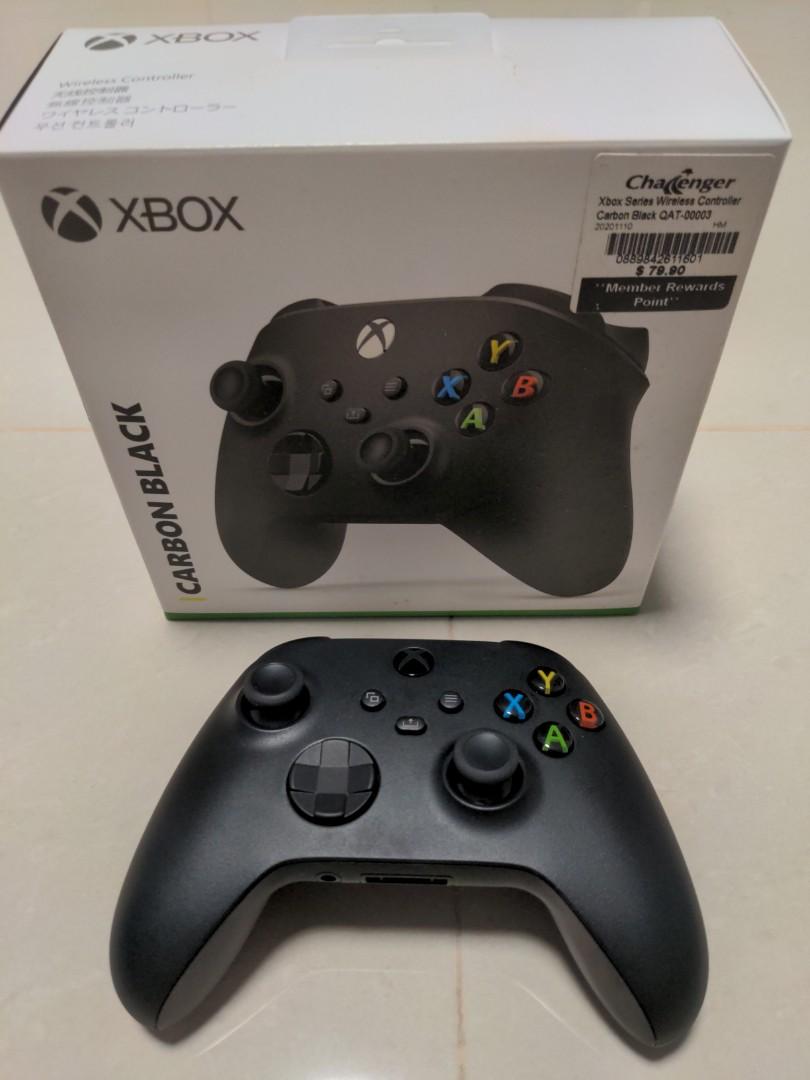 Xbox Wireless Controller Carbon Black, Video Gaming, Video Game ...