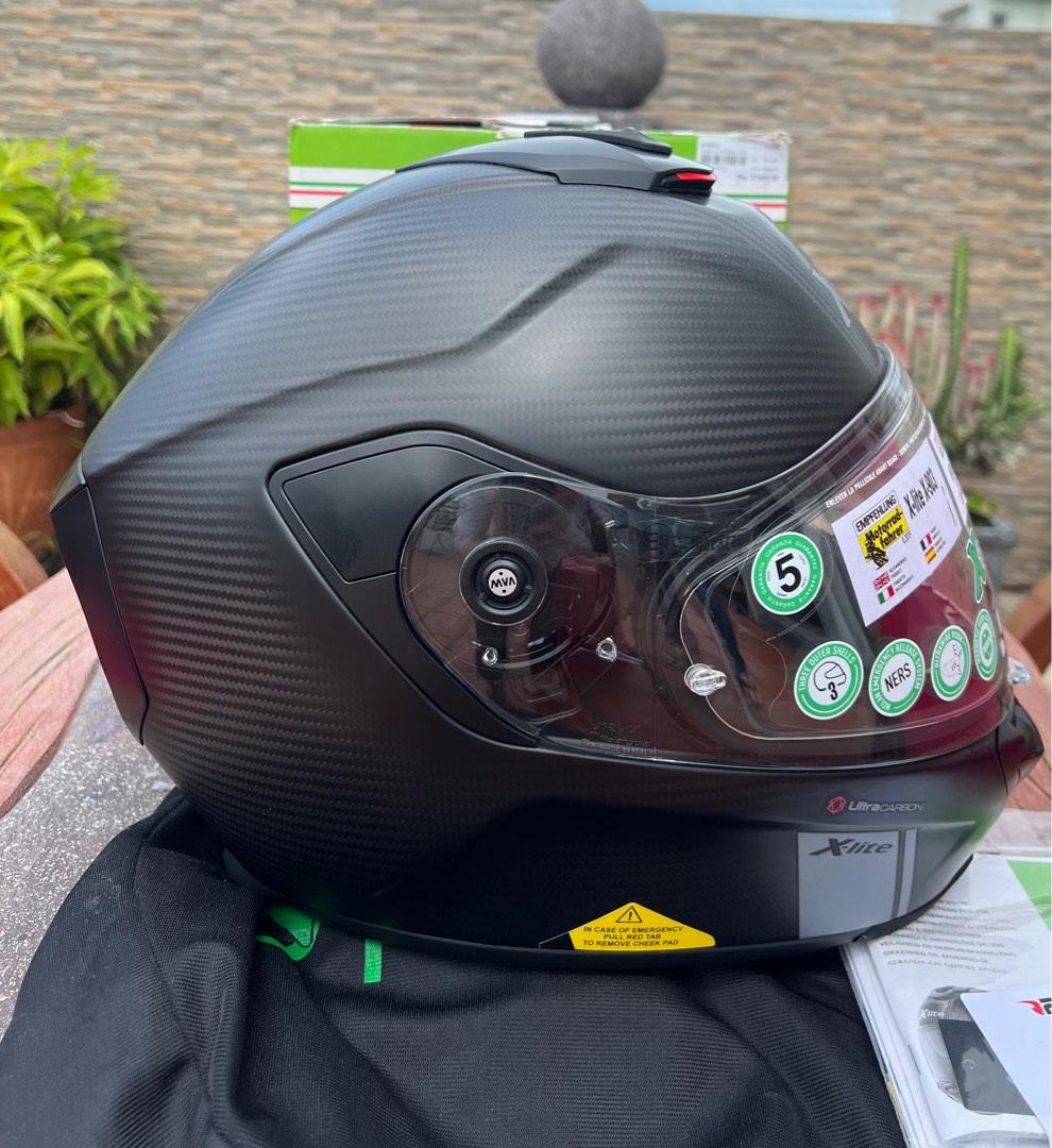 X-LITE X-903 ULTRA MODERN CARBON HELMET, Motorbikes, Motorbike Parts ...
