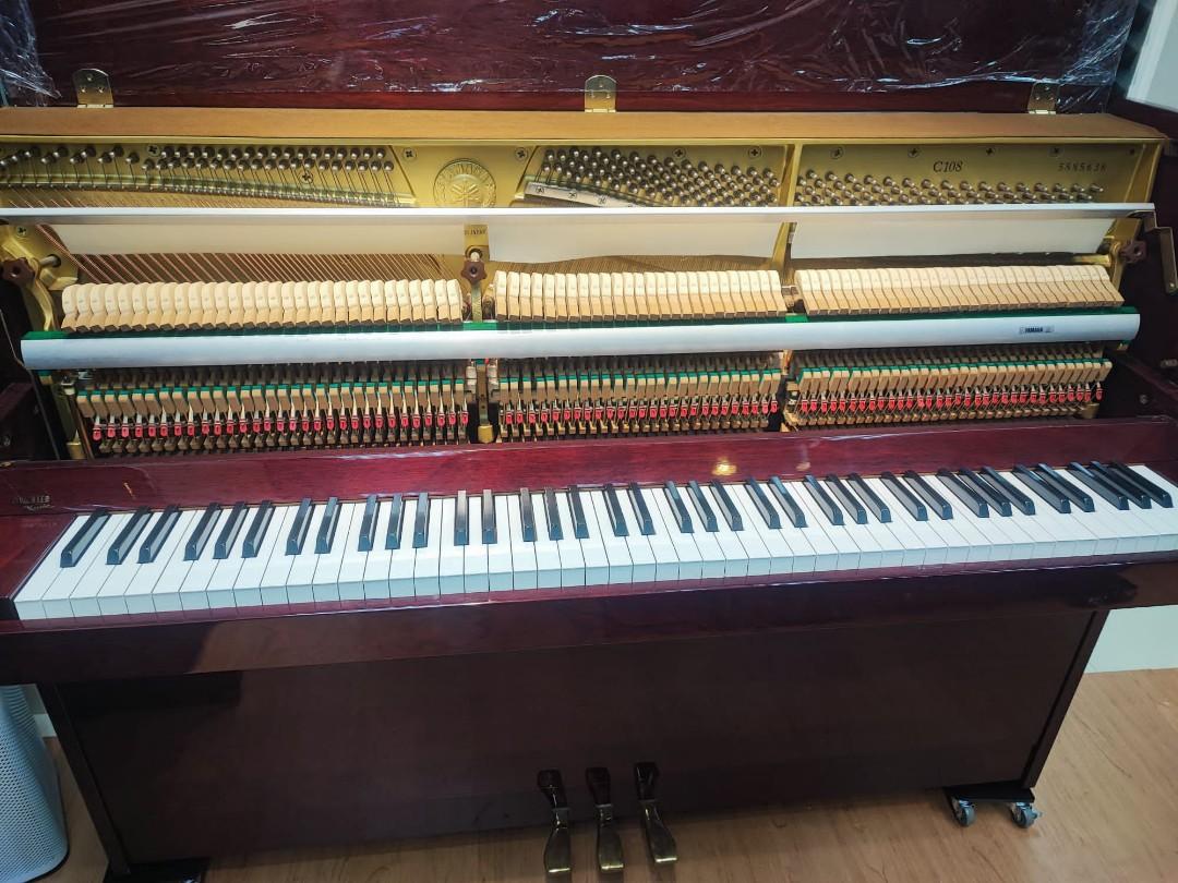 鋼琴Yamaha C-108 [入門首選], [慳位],[試興趣],[容易入手],不妨考慮!!, 興趣及遊戲, 音樂樂器 & 配件, 樂器 ...