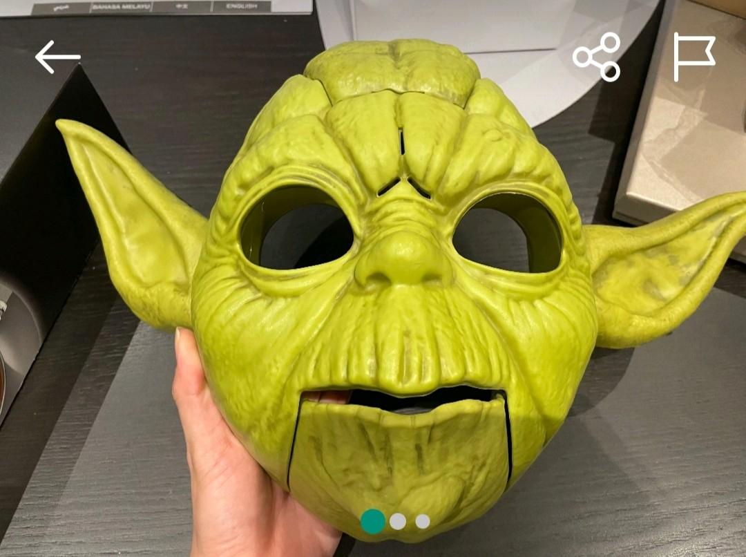 Yoda Mask and Jedi Robes, Hobbies & Toys, Toys & Games on Carousell