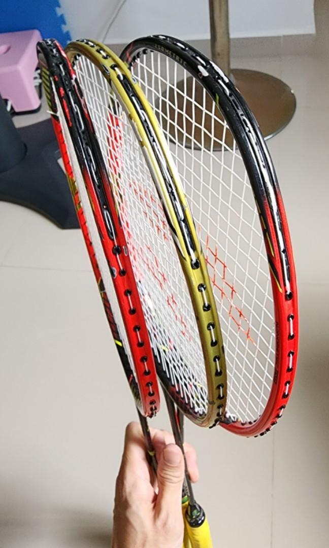 Yonex Voltric LD Force (3U red left) - Trade welcome, Sports Equipment ...