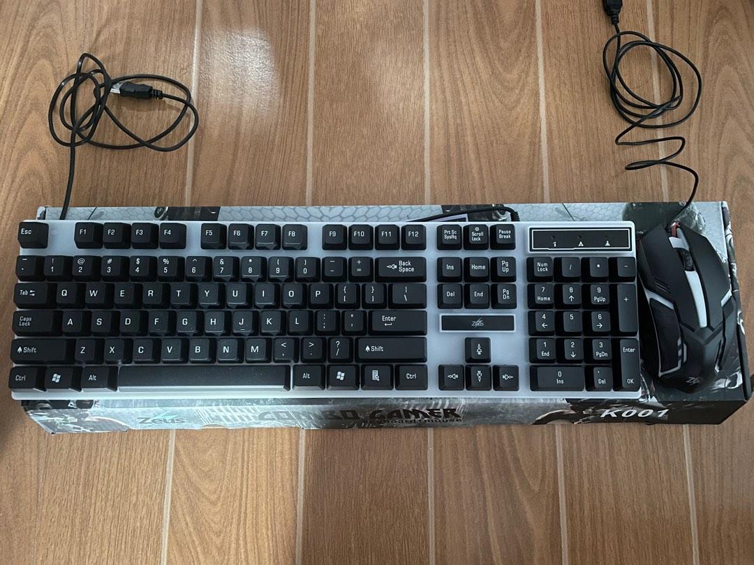 ZEUS Keyboard & Mouse Set, Computers & Tech, Parts & Accessories ...