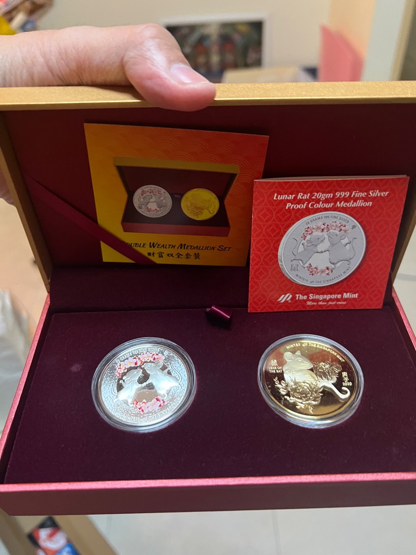 Zodiac coin of the Rat, Hobbies & Toys, Memorabilia & Collectibles ...