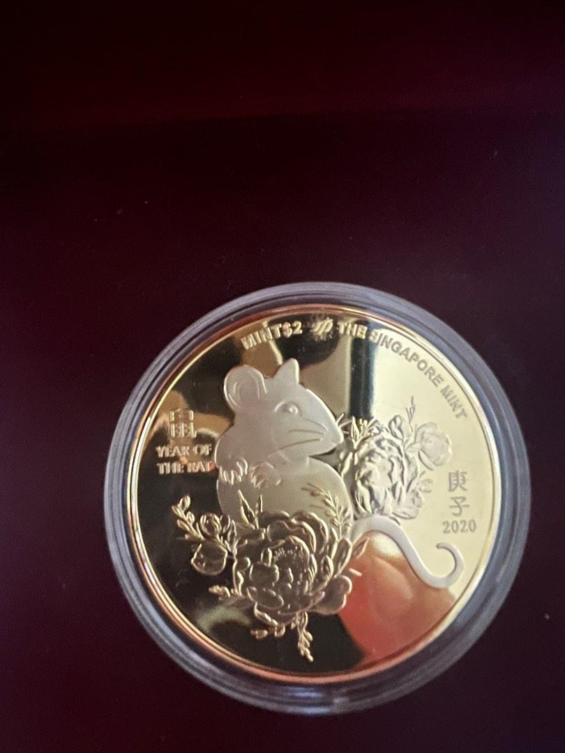 Zodiac coin of the Rat, Hobbies & Toys, Memorabilia & Collectibles ...