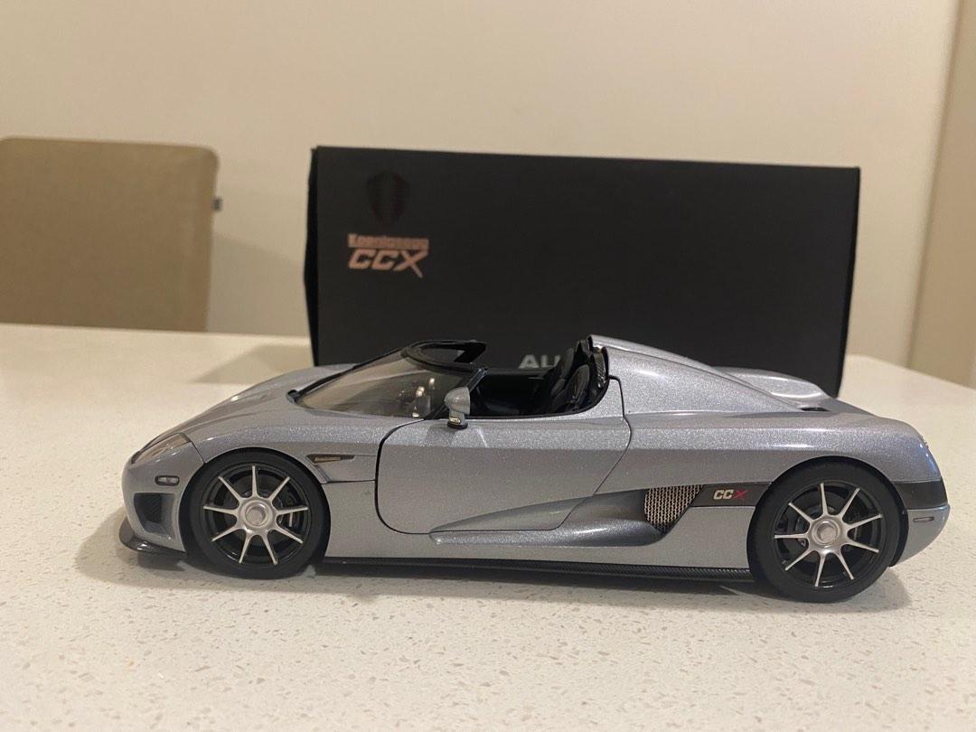 1:18 Autoart Signature Koenigsegg CCX - Silver, Hobbies & Toys, Toys ...