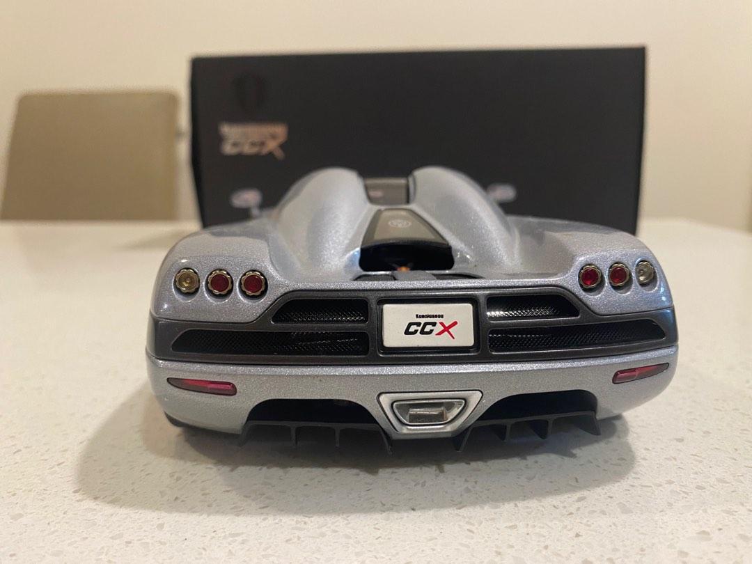 1:18 Autoart Signature Koenigsegg CCX - Silver, Hobbies & Toys, Toys ...