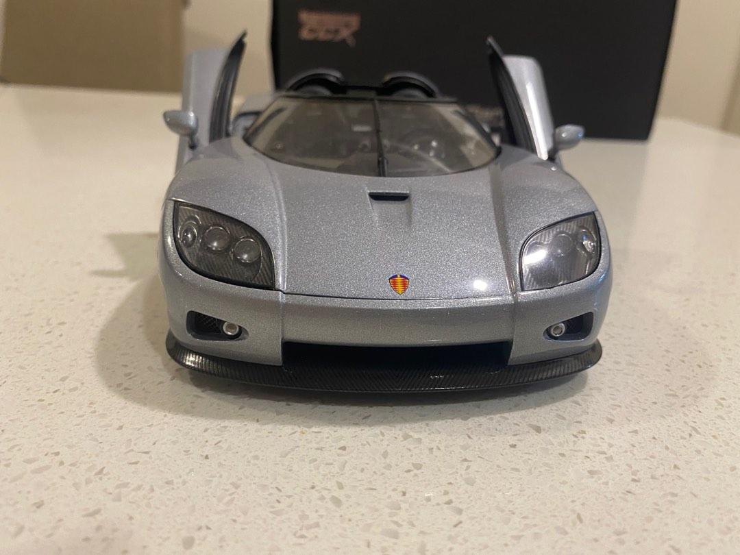 1:18 Autoart Signature Koenigsegg CCX - Silver, Hobbies & Toys, Toys ...