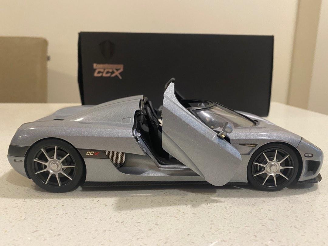 1:18 Autoart Signature Koenigsegg CCX - Silver, Hobbies & Toys, Toys ...