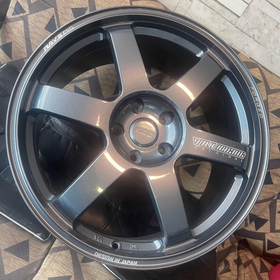 18”19” Te37 Design Sport Rim, Car Accessories, Tyres & Rims on Carousell