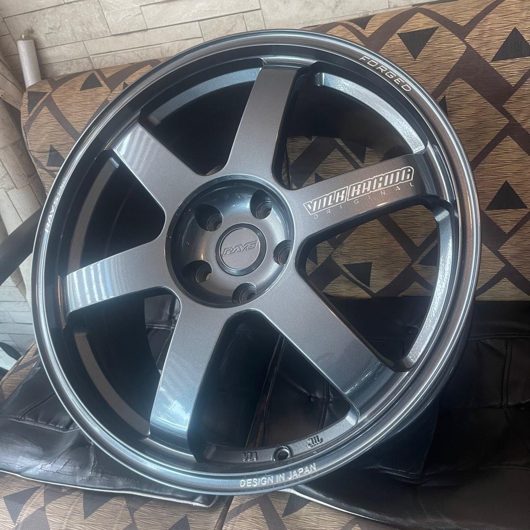 18”19” Te37 Design Sport Rim, Car Accessories, Tyres & Rims on Carousell