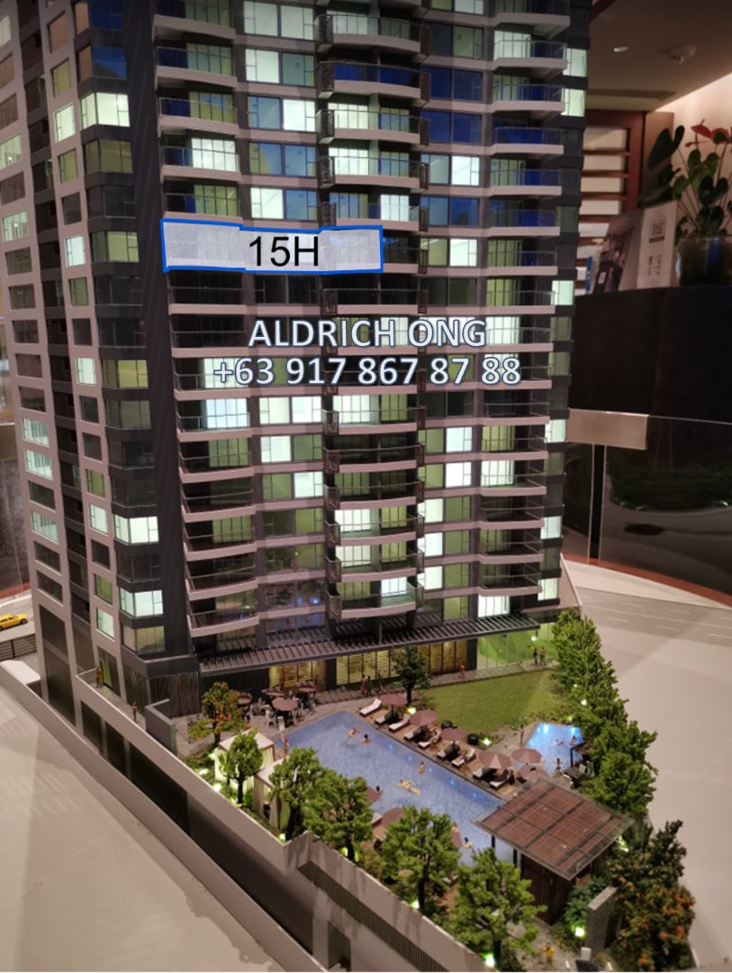 3 Bedroom with parking at Shang Residences at Wack Wack alternative to ...