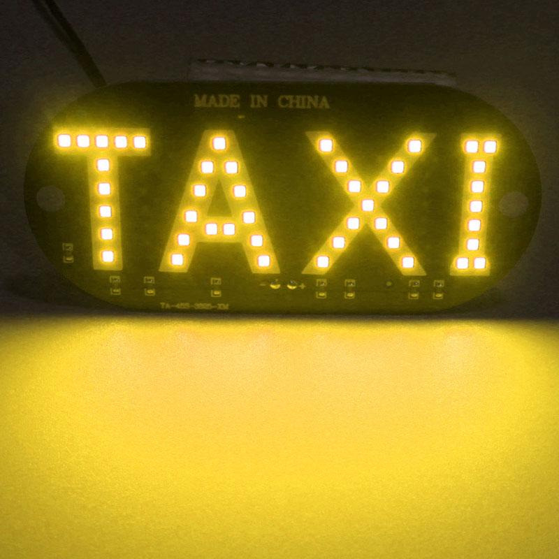 45 LED Yellow Orange Cab Taxi Teksi Sign Windscreen Light With ...