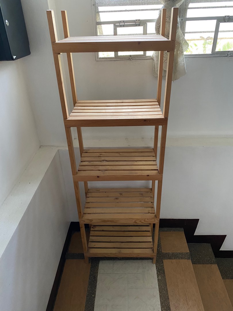 5 layer wooden shelf, Furniture & Home Living, Furniture, Shelves ...