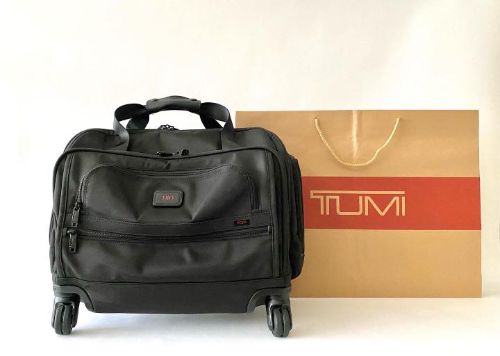 97% NEW TUMI 4 WHEELED COMPACT DUFFEL ALPHA 2 not rimowa, Men's Fashion ...