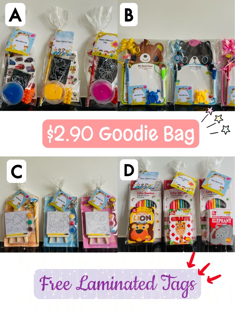 ⚡️ $2.90 Children’s Day Goodie Bag ⚡️, Hobbies & Toys, Stationery ...