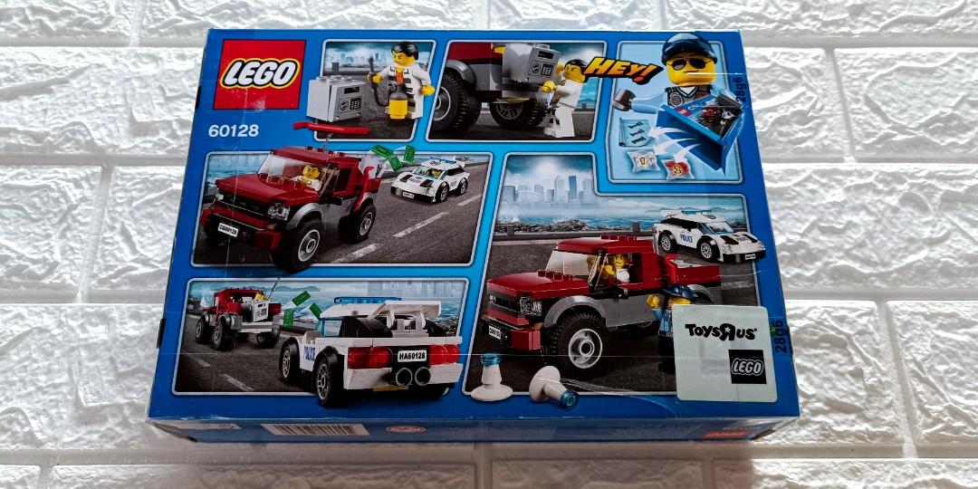 全新未開盒 Lego 60128 Police Pursuit City 城市系列 (2016年出產), 興趣及遊戲, 玩具 & 遊戲類 ...