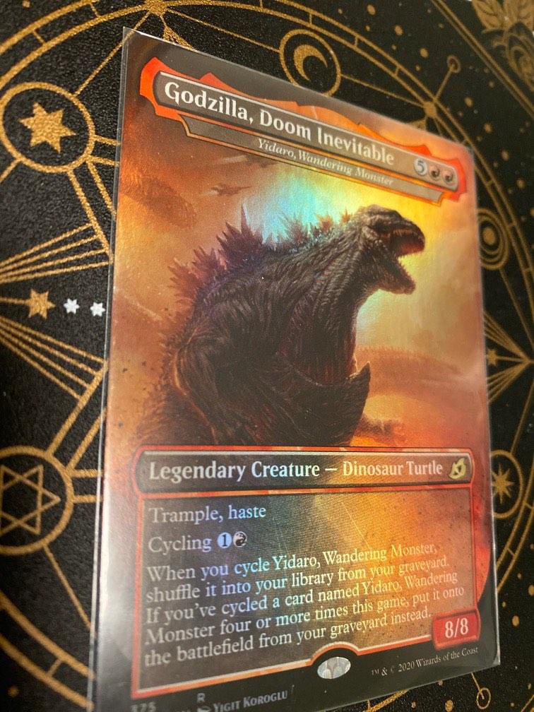 魔法風雲會 哥斯拉MTG - Godzilla, Doom Inevitable 375 Ikoria Foil Rare Creature ...