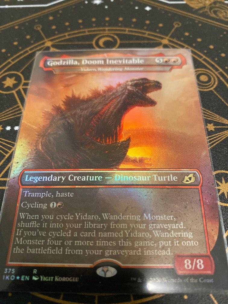 魔法風雲會 哥斯拉MTG - Godzilla, Doom Inevitable 375 Ikoria Foil Rare Creature ...