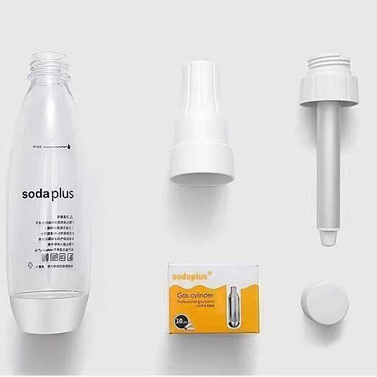 (現貨) Soda Plus | 梳打水機 | 10支氣 | 1000ml 專用防爆水樽｜新品上市，額外多送10支氣彈, 嘢食 & 嘢飲, 飲料 - Carousell