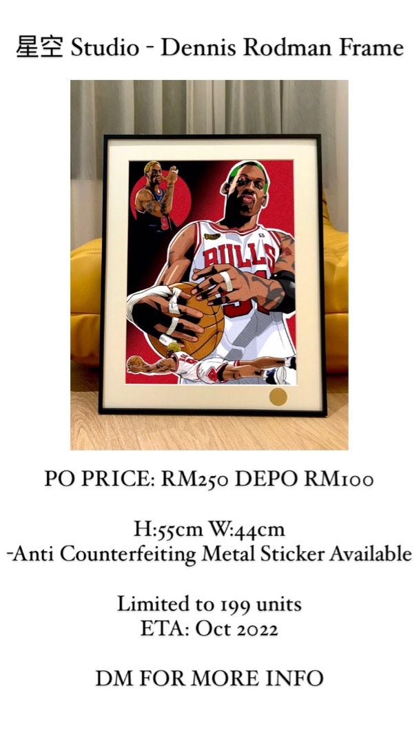 星空 Studio - Dennis Rodman Frame, Hobbies & Toys, Toys & Games on Carousell