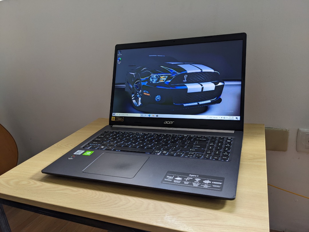Acer Aspire 5 Core i7 1065G7 8GB 256SSD 1Tera Nvidia MX350 Backlit Keys ...