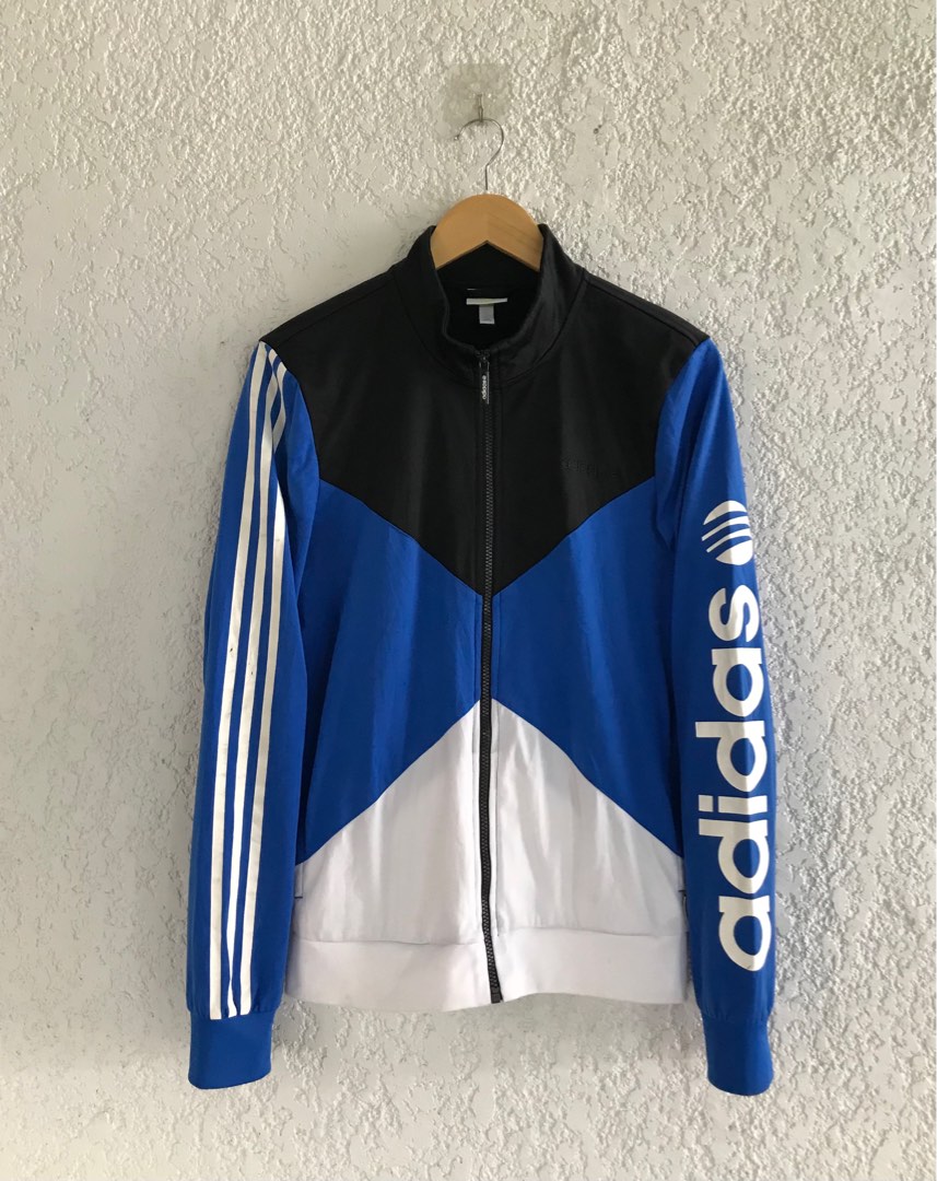 Adidas Neo tri-color track jacket, Men's Fashion, Coats, Jackets and ...