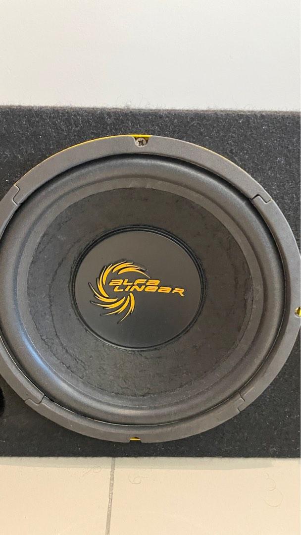 Alfa Linear Subwoofer 10” x 2, Auto Accessories on Carousell