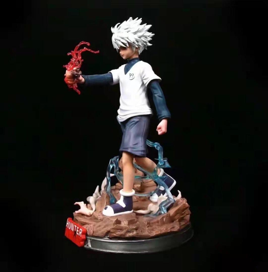 Anime Hunter X Hunter Killua Zoldyck Number 99 Hunter Exam PVC Action ...