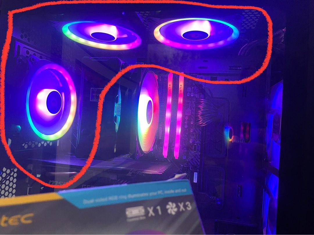 Antec Prizm PC Case Fans (3 in 1), Computers & Tech, Parts ...