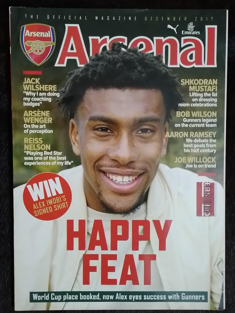Arsenal The Official Magazine Dec 2017 Issue, Hobbies & Toys, Books ...