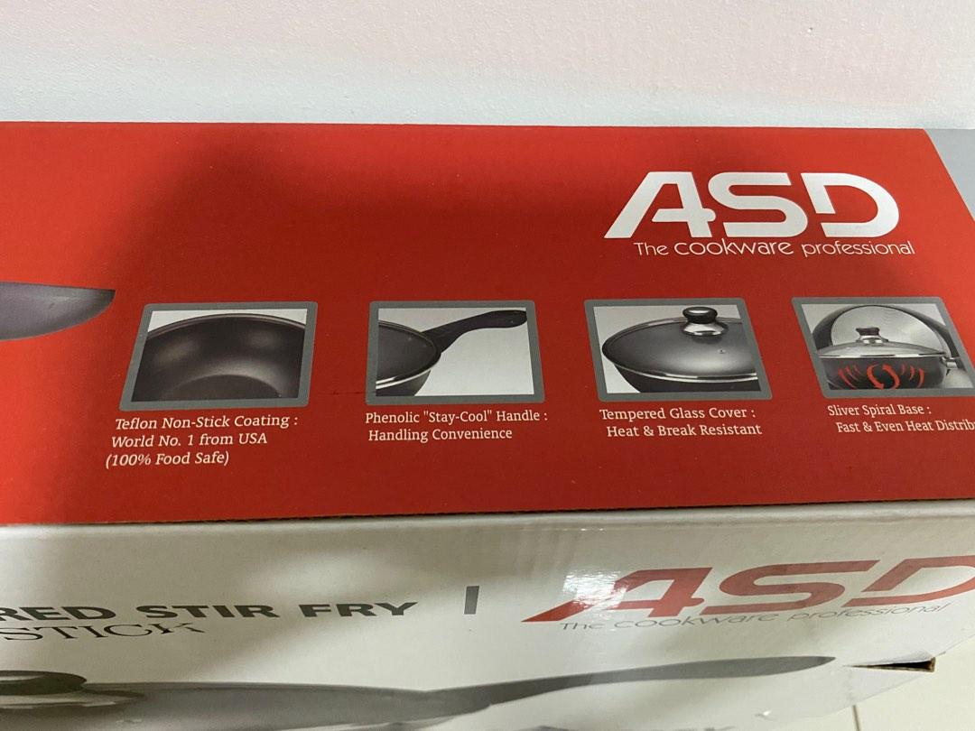 ASD nonstick stir fry pan, Furniture & Home Living, Kitchenware ...