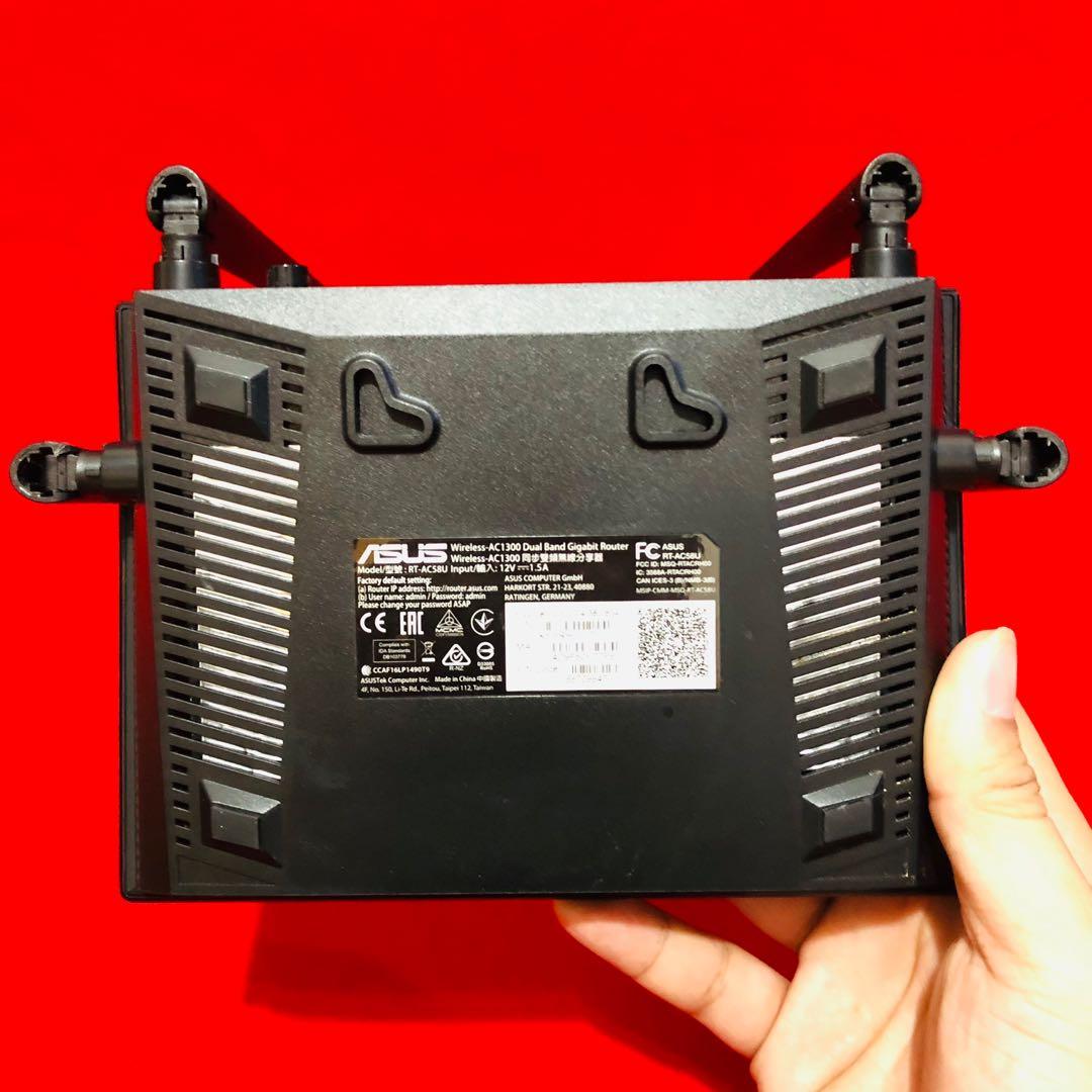 Asus dualband gigabit router, Computers & Tech, Parts & Accessories ...