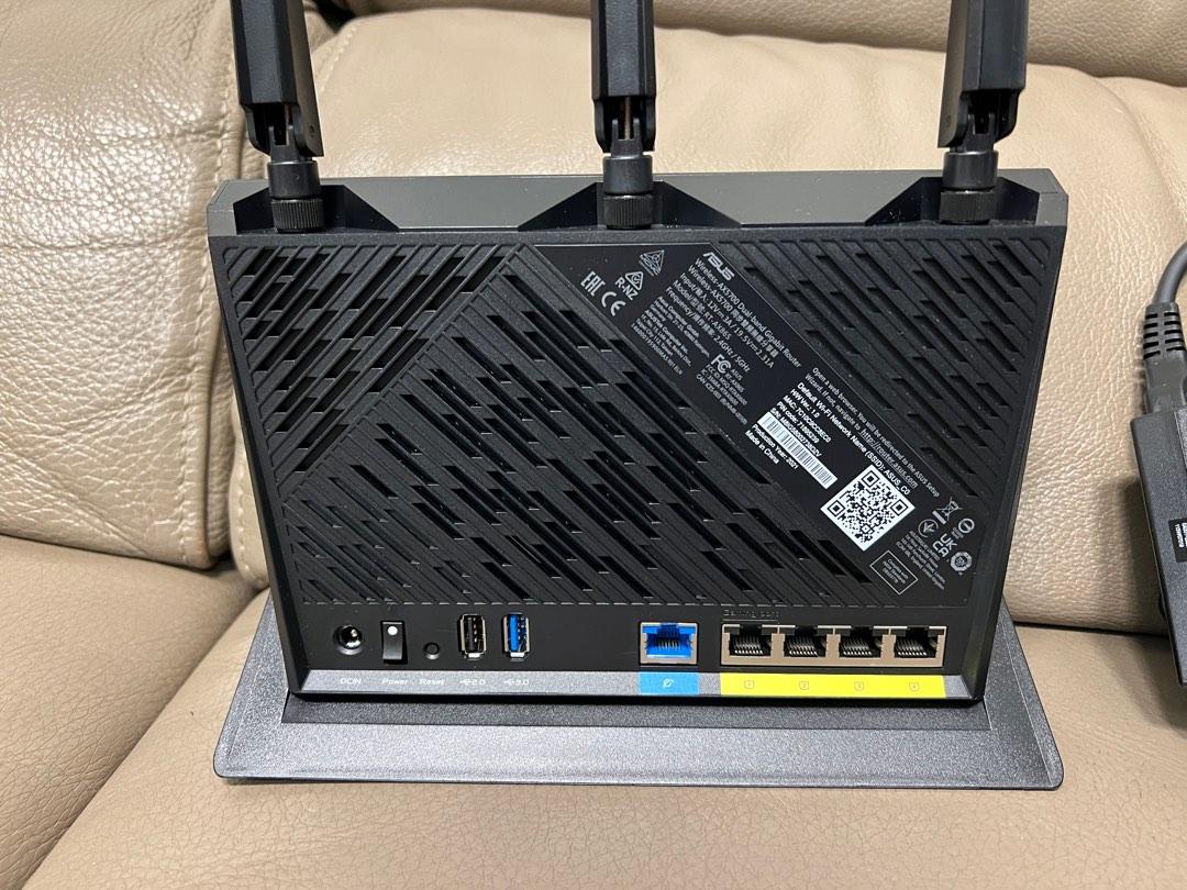 Asus RT-AX86S AX86 WiFi Router, 電腦＆科技, 電腦周邊及配件, Wifi及上網相關產品 - Carousell