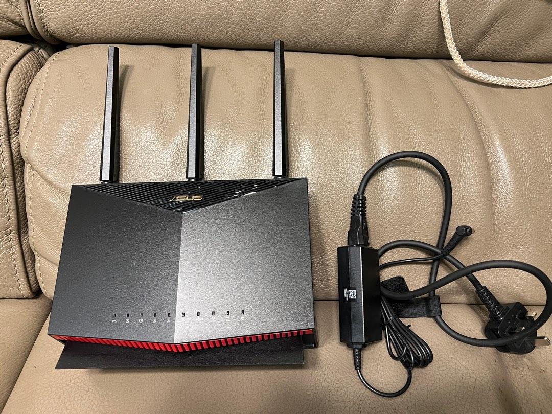 Asus RT-AX86S AX86 WiFi Router, 電腦＆科技, 電腦周邊及配件, Wifi及上網相關產品 - Carousell