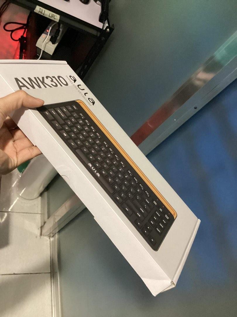 Aula AWK310 Wireless Bluetooth Keyboard Black, Computers & Tech, Parts ...
