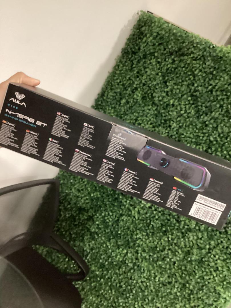 Aula N-169B BT 6 Watts Wind RGB Desktop Gaming Speaker with Bluetooth ...