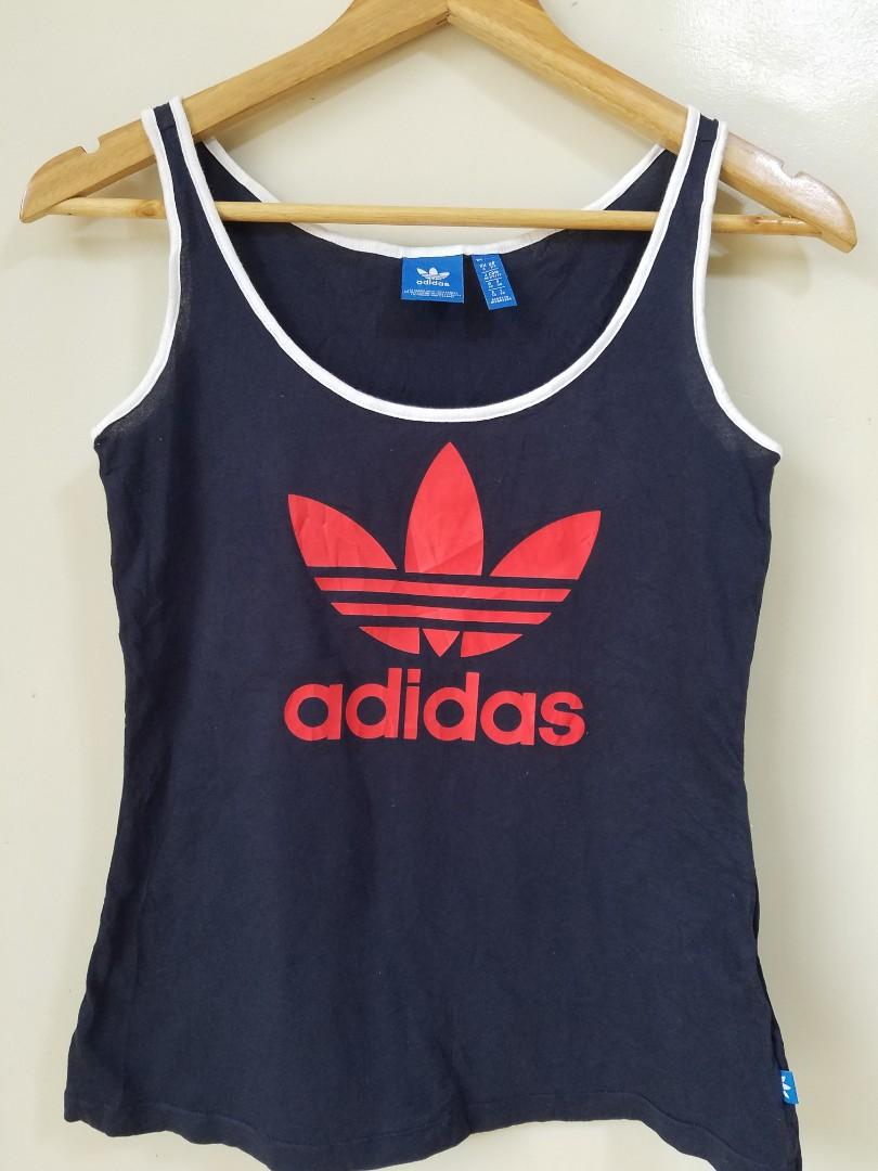 Auth Adidas sando, Women's Fashion, Activewear on Carousell