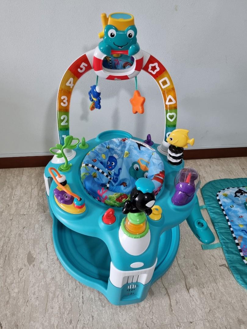 Baby Einstein activity saucer with playmat, Babies & Kids, Infant ...
