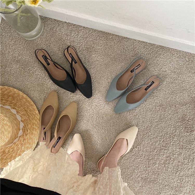 Basic Cream Flats, Women's Fashion, Footwear, Flats on Carousell