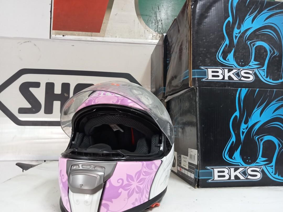 Bks full face helmet, Motorbikes on Carousell