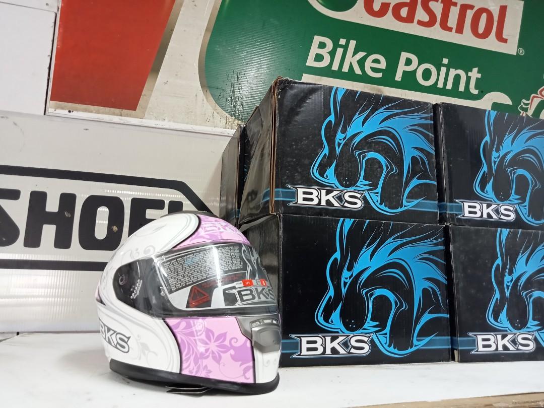 Bks full face helmet, Motorbikes on Carousell
